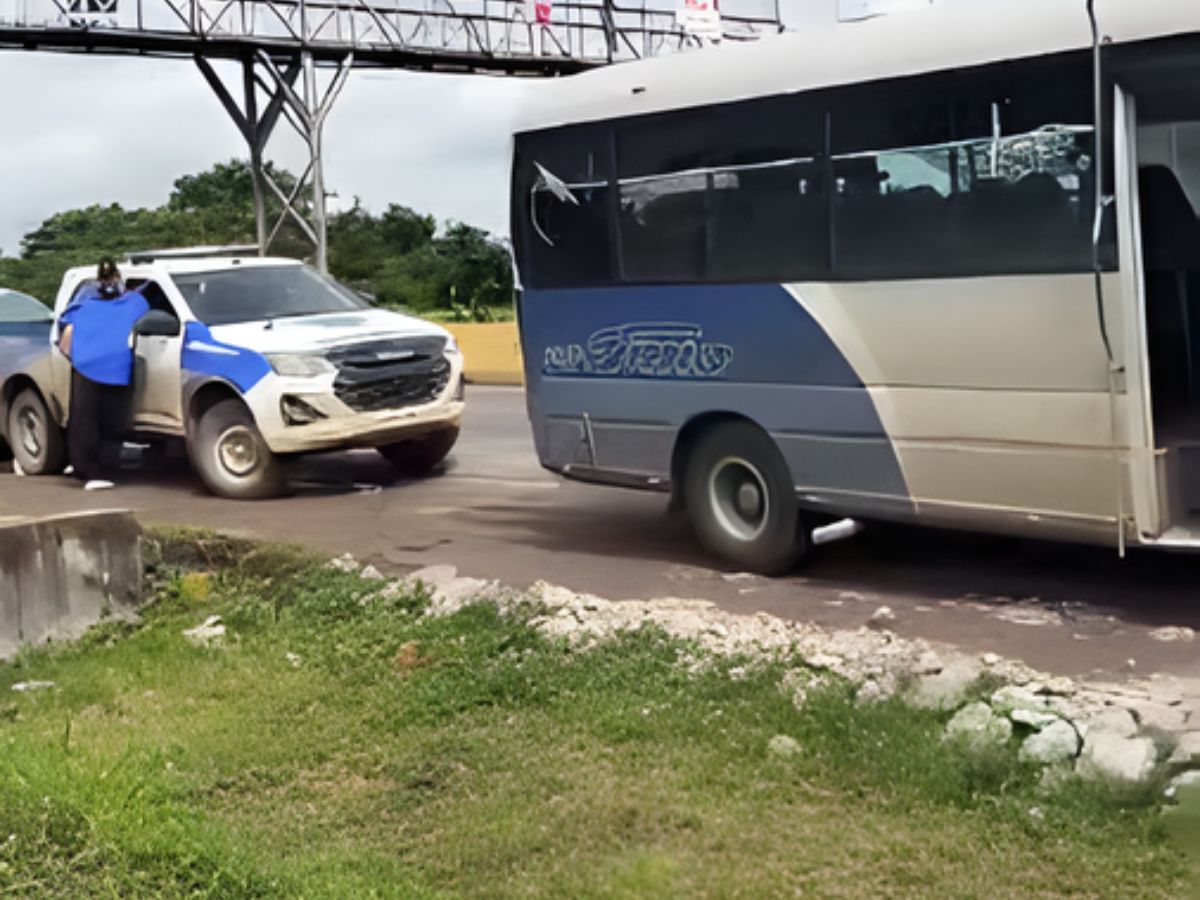 Dos pasajeros heridos deja tiroteo a bus de El Mochito-SPS
